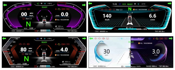 FarDriver Sinewave Controller: Chaojie 6.86" Touchscreen Display – E ...
