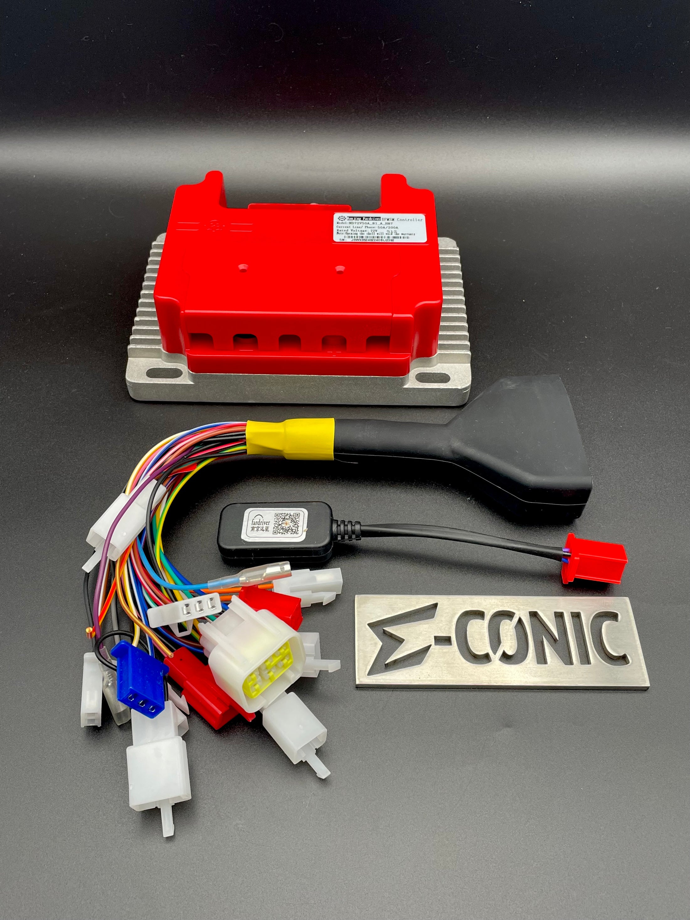 FarDriver Sinewave Controller: ND72V50A w Bluetooth – E-Conic Cycles
