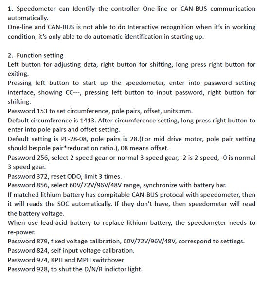 FarDriver Sinewave Controller: DKD Adjustable Display w Optional 3D Pr ...